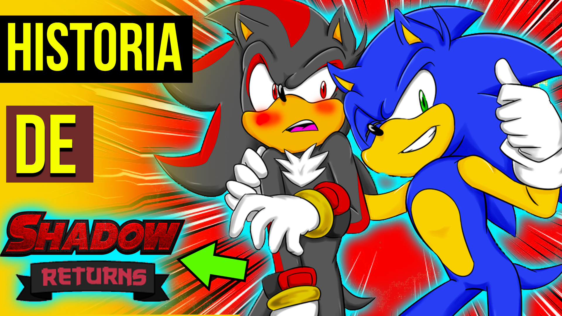 A VOLTA do SHADOW | HISTORIA Sonic 2 Return of Shadow