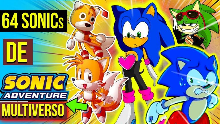64 SONICS JUNTOS no SONIC ADVENTURE | SONICVERSO