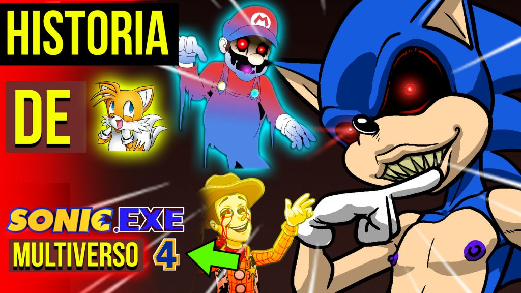 SONIC EXE criou seu MULTIVERSO com 8 JOGOS