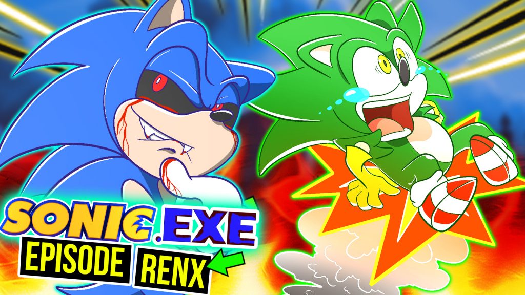 SONIC Verde CHEGOU no MULTIVERSO| SONIC.exe EPISODE RENX