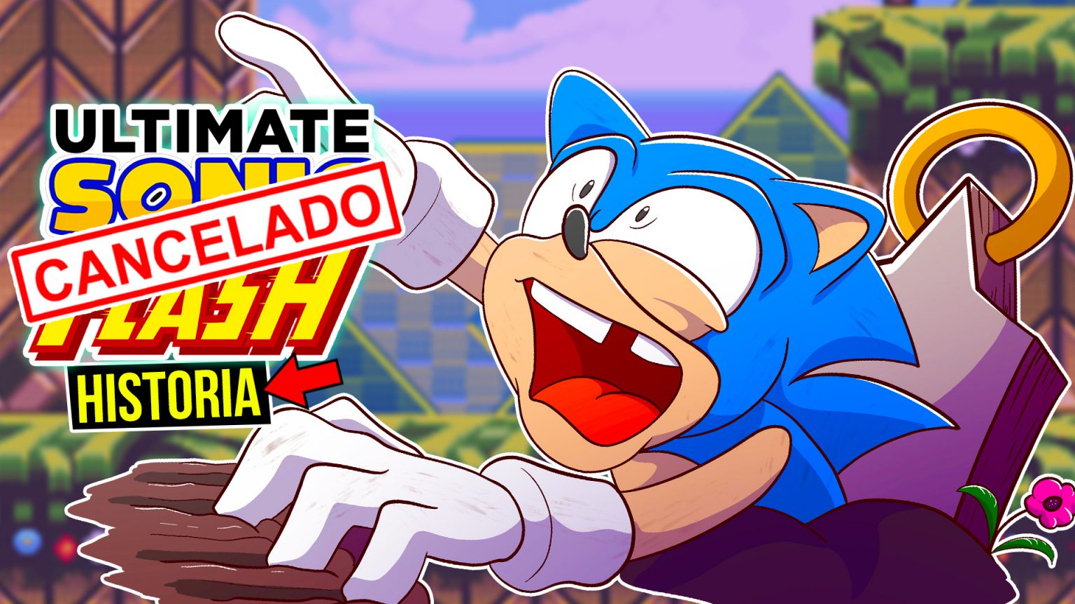 VÃO DELETAR o JOGO do SONIC | Ultimate SONIC Flash