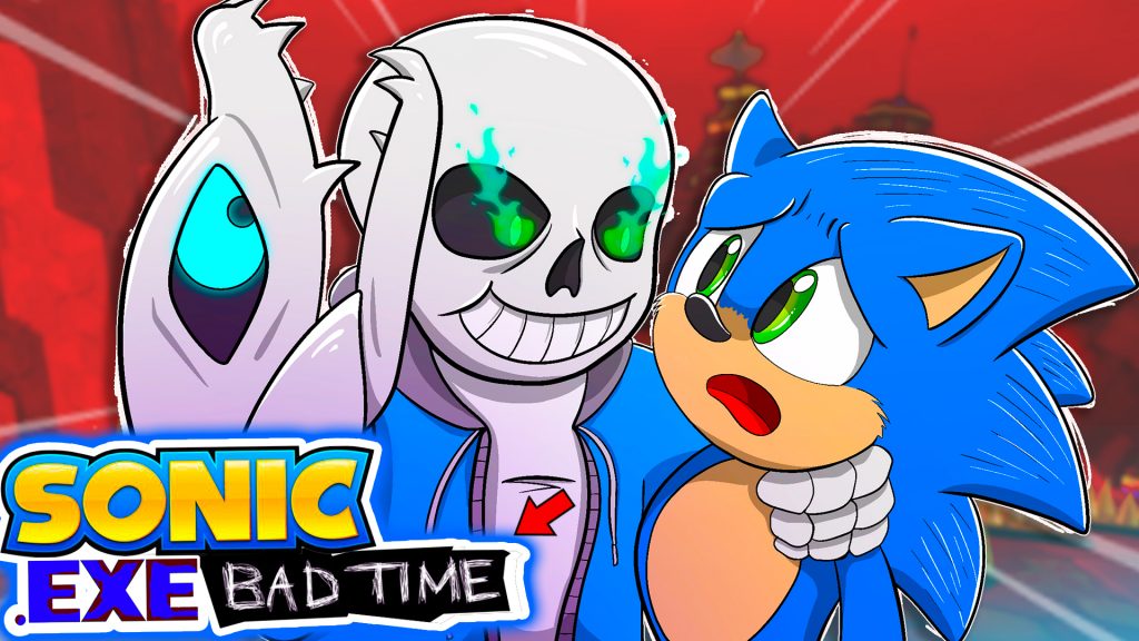 SONIC EXE virou UNDERTALE | Historia Sonic Exe Bad TIME