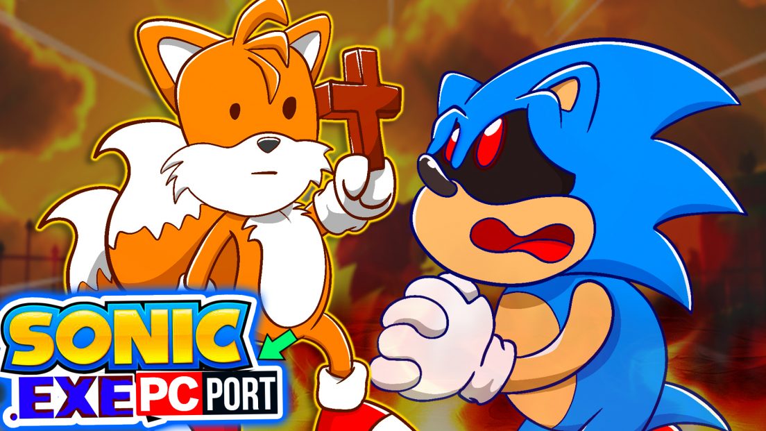 SONIC exe GANHOU JOGO ASSUSTADOR | Sonic Exe Pc PORT