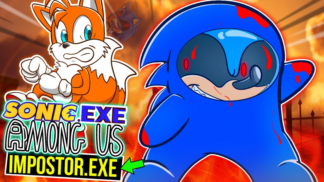 Sonic Exe é Um Impostor Among Us Virou Sonic Exe