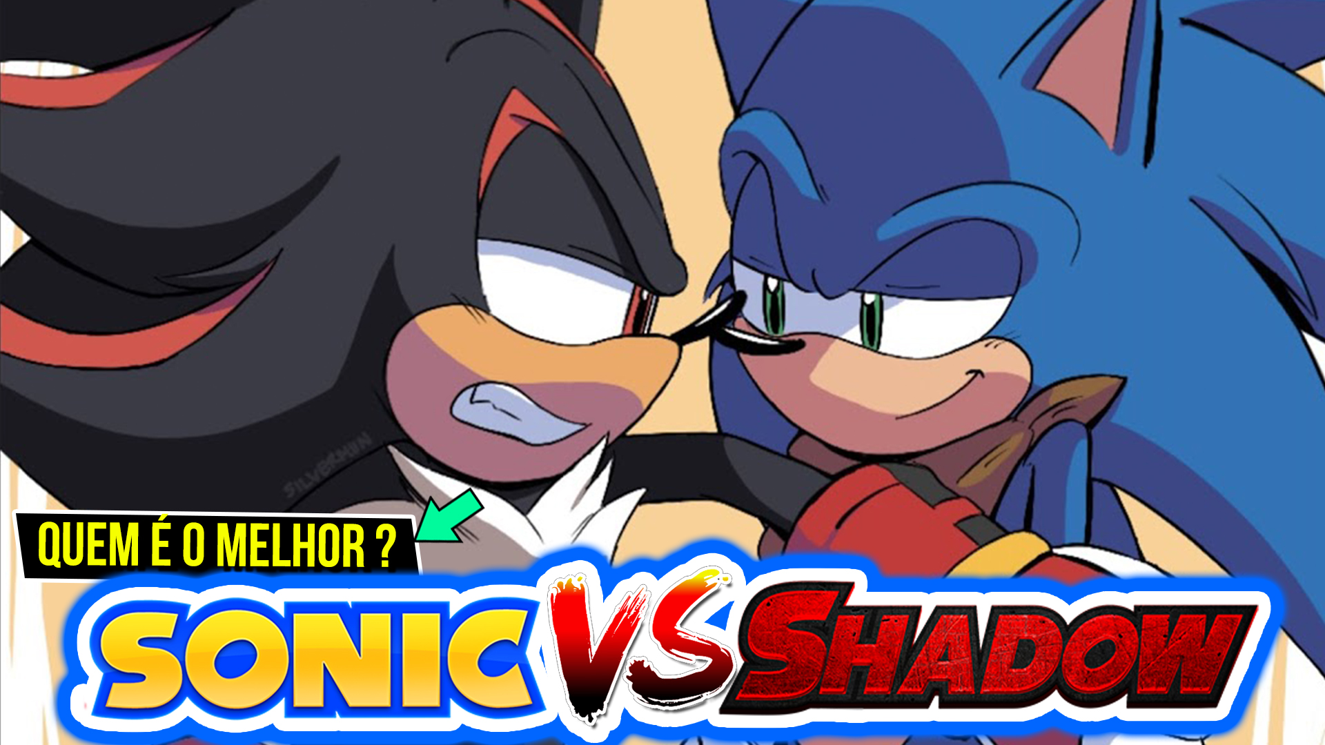 SONIC vs SHADOW | Quem é o mais forte no UNIVERSO SONIC