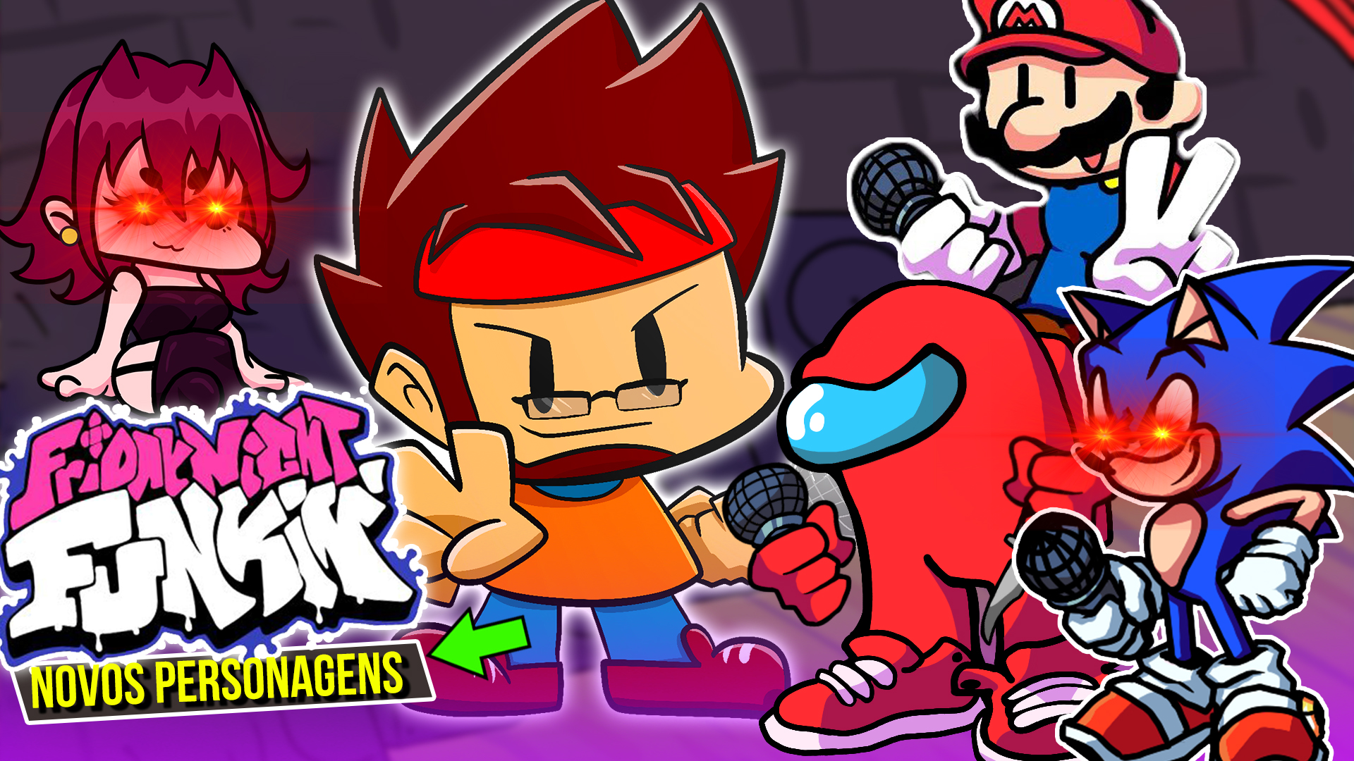 Friday Night Funkin ganhou 15 NOVOS personagens e musicas