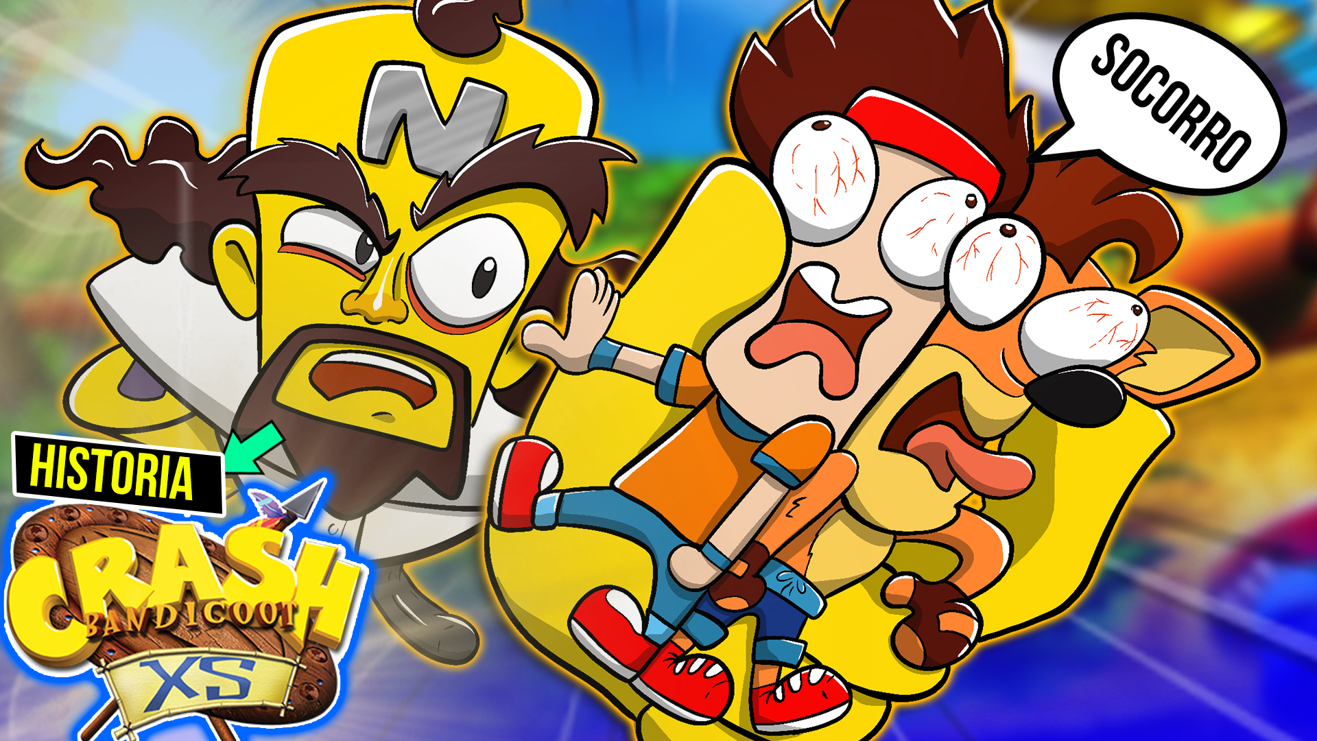 CRASH XS HUGE ADVENTURE | Jogo do Crash MINUSCULO