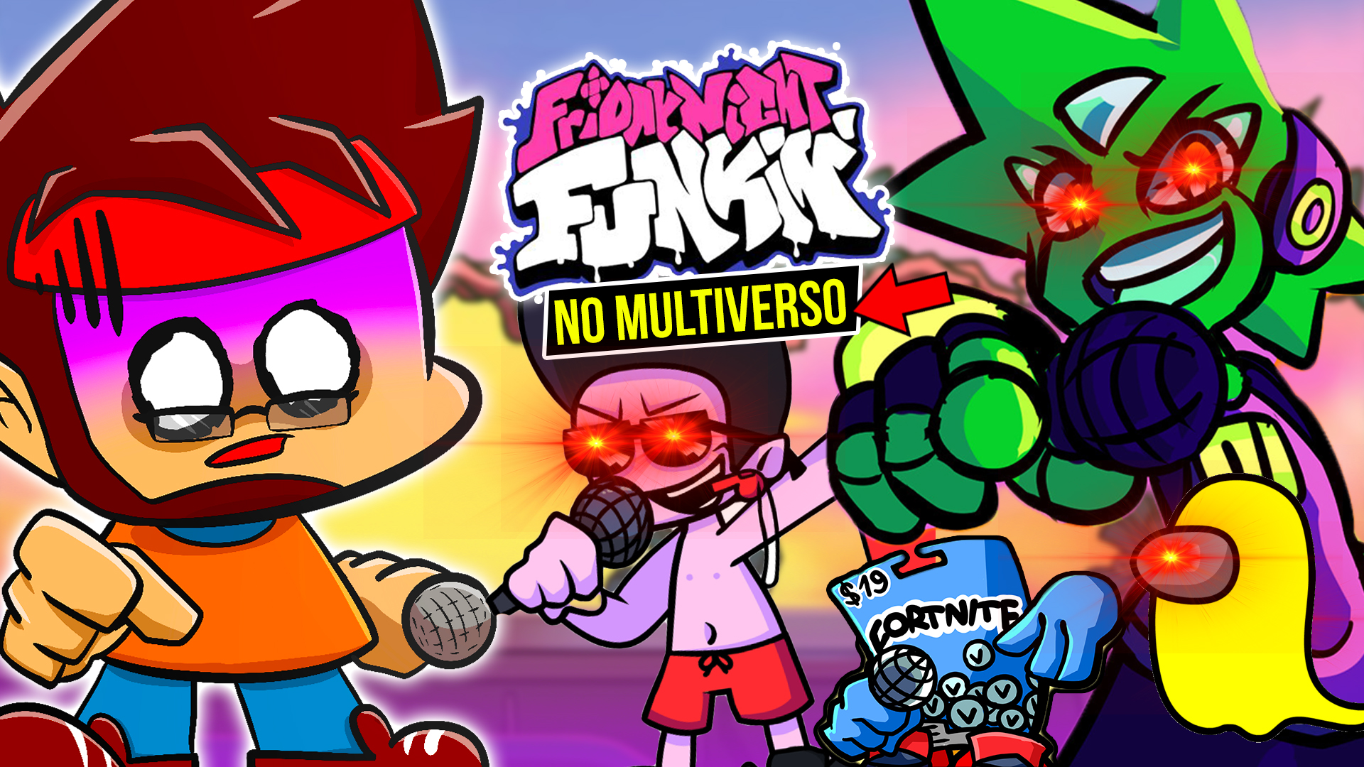 FRIDAY NIGHT FUNKIN virou MULTIVERSO