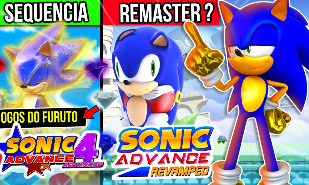 NOVA SEQUENCIA e REMASTER GENIAL do SONIC ADVANCE | Sonic Advance 4 ...