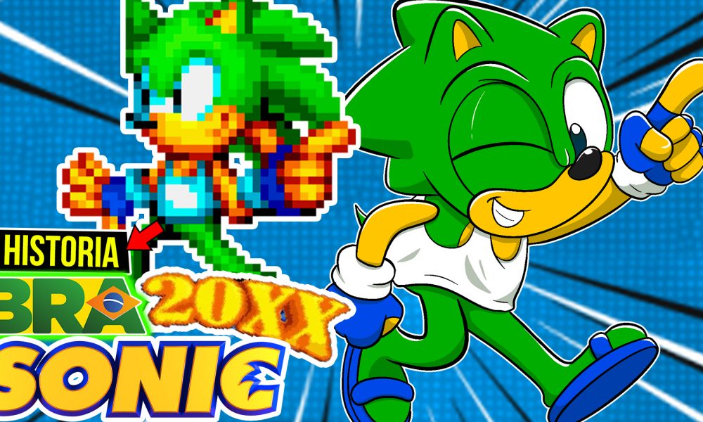 Se o SONIC fosse BRASILEIRO ?! - BRASONIC 20XX