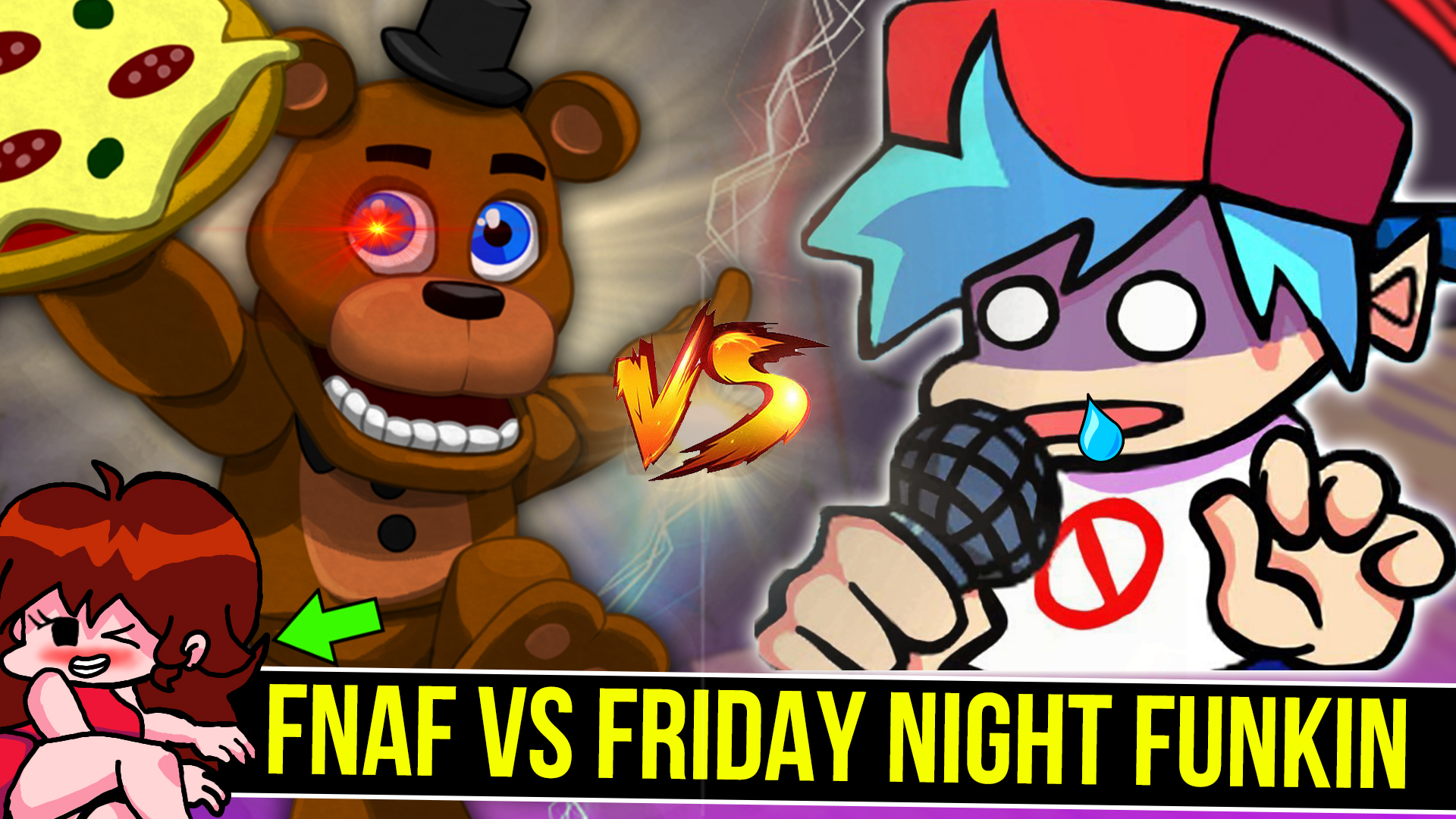 FNAF VS Friday Night Funkin QUAL é o MELHOR
