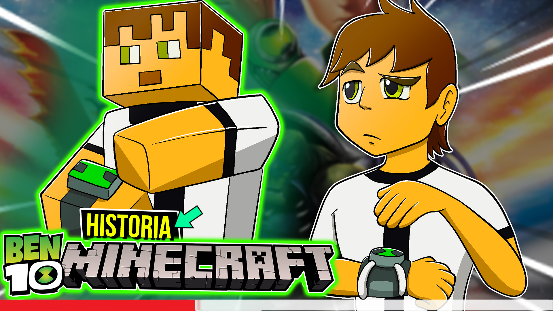 JOGO Quadrado do Ben 10 | BEN 10 MINECRAFT DLC