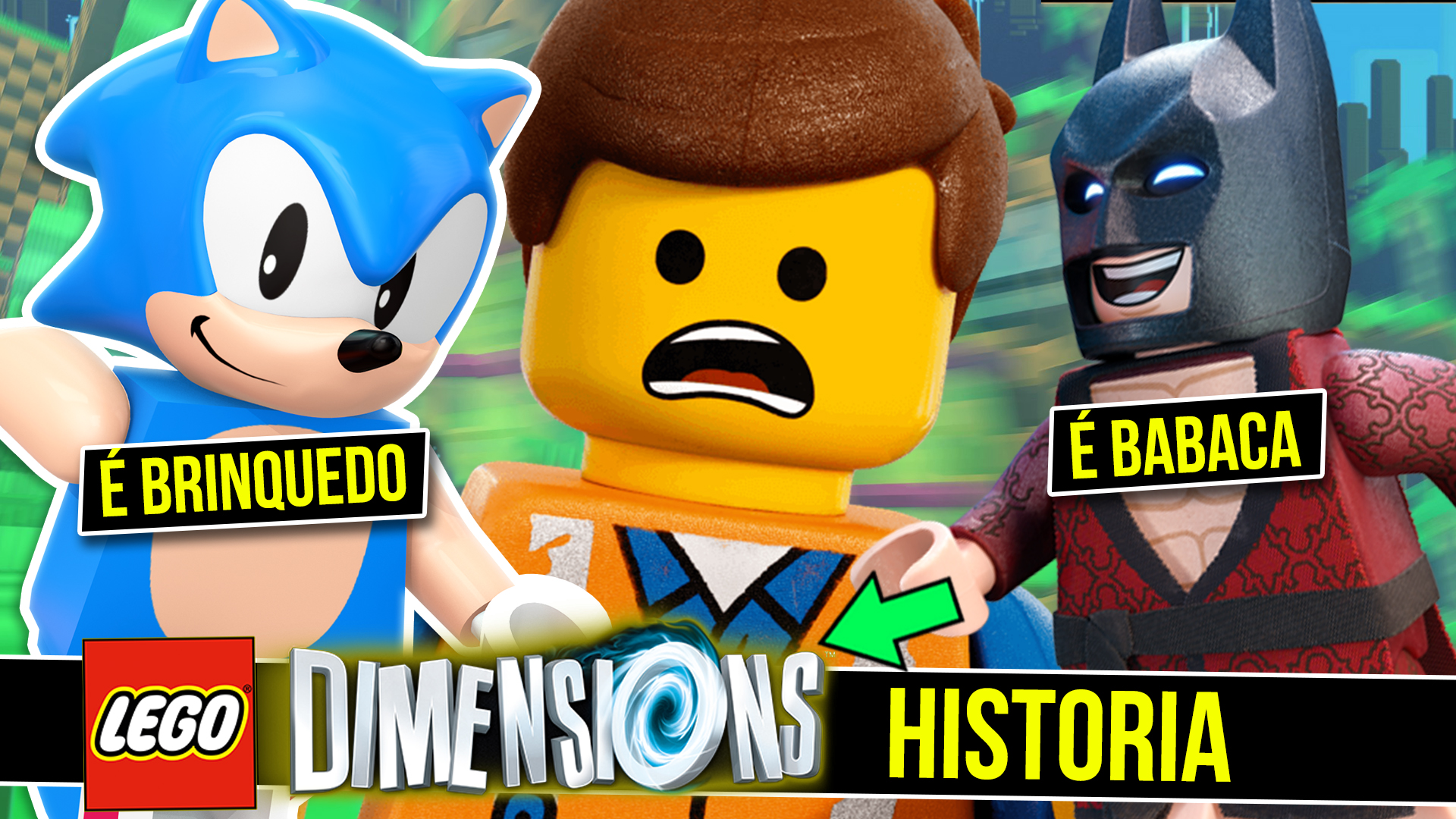 Conheça o jogo Crossover do Sonic e Lego Batman Salvando o MULTIVERSUS ...