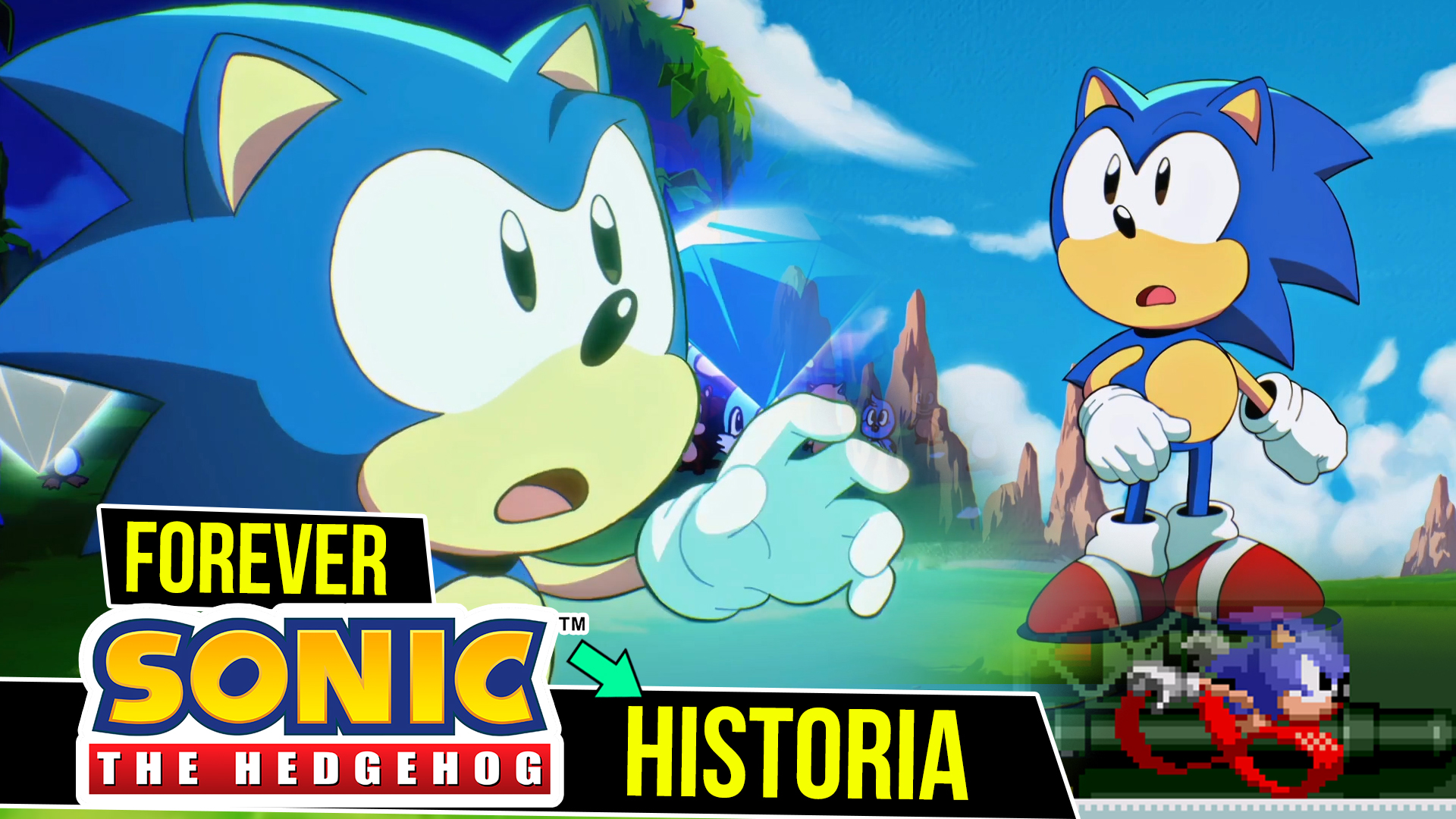 SONIC 1 - Historia é MELHOR no Sonic 1 Forever
