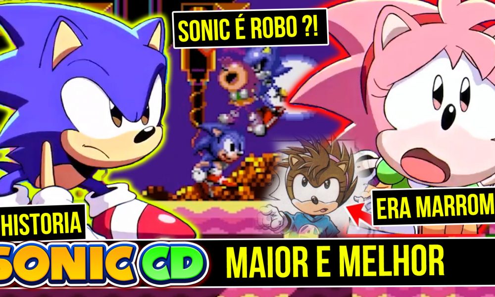 Analise - SONIC CD - MELHOR e Maior Sonic Americano
