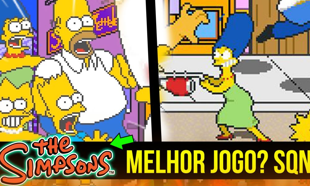 Simpsons Arcade - Melhor JOGO dos Simpsons