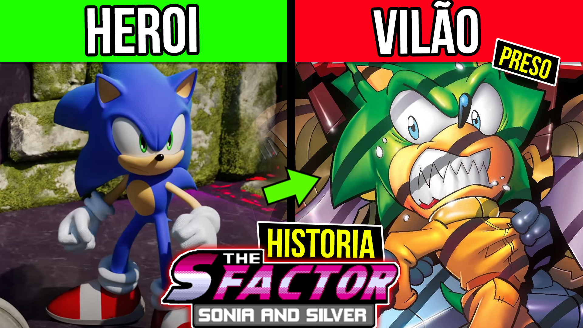 JOGO do Sonic MALIGNO Scourge - Sonic S Factor
