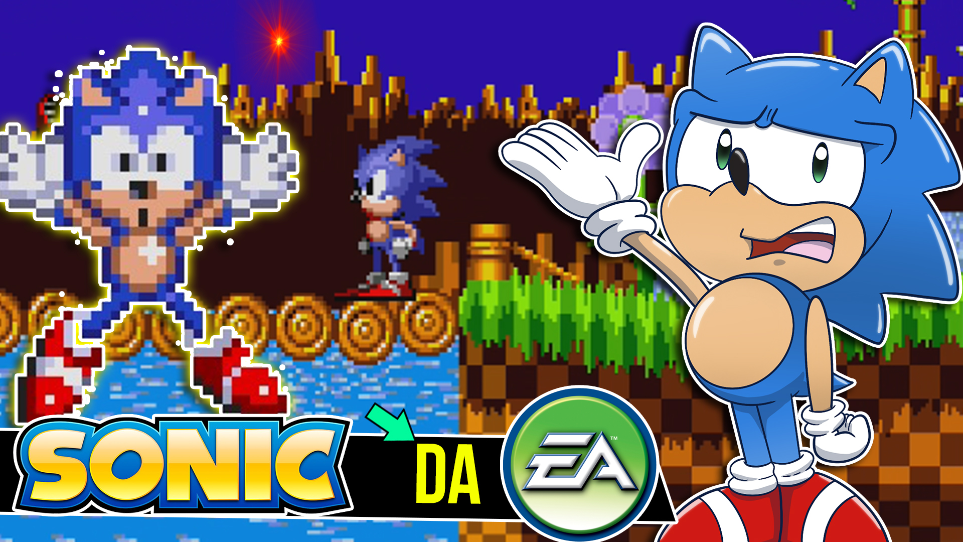 SONIC só que COMPRADO pela EA GAMES