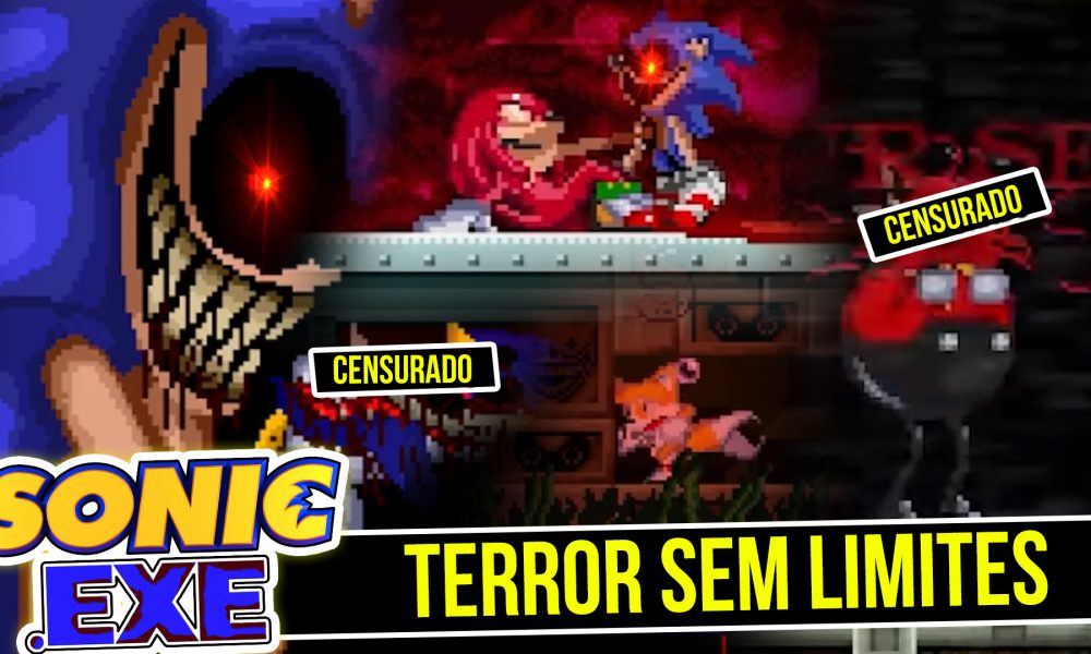 ESPECIAL Sonic.exe | Todos os 20 JOGOS mais ASSUSTADOES