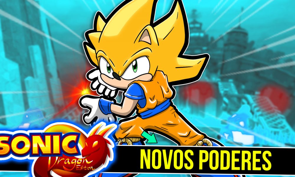 Sonic com NOVOS PODERES no Sonic 1 Dragon Edition