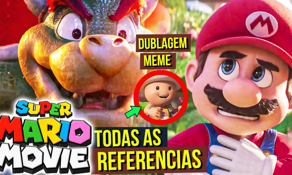 FILME do MARIO - Referencias do Trailer