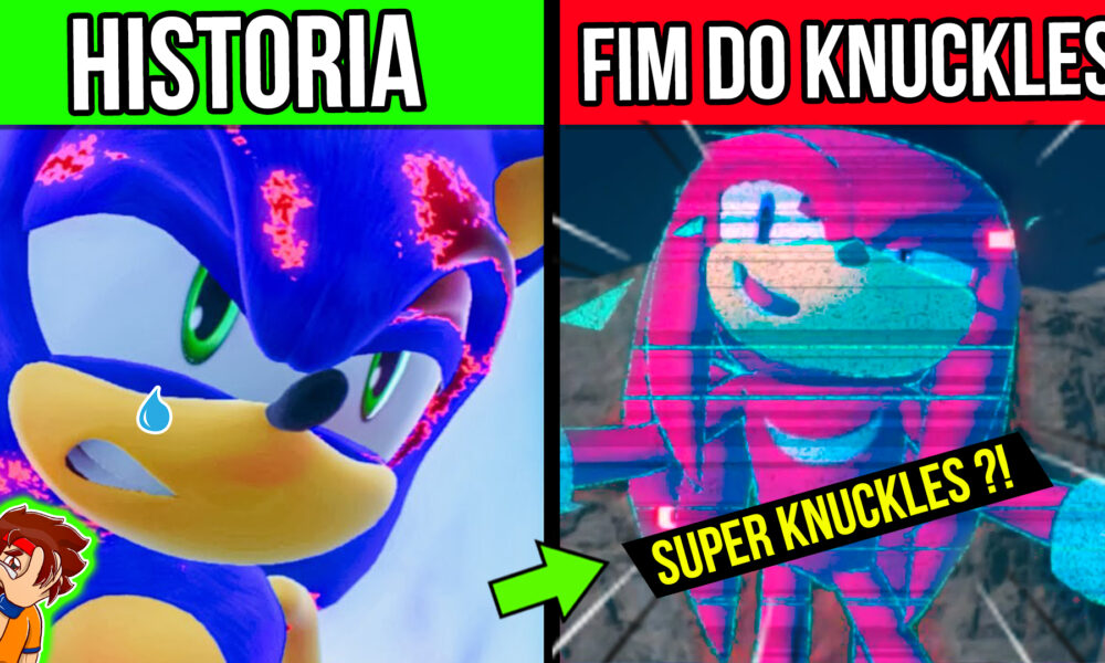 SAGA do KNUCKLES e suas REFERENCIAS?! - Historia de Sonic Frontiers