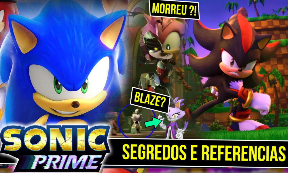 Sonic Prime - TODOS os Segredos e Referencias