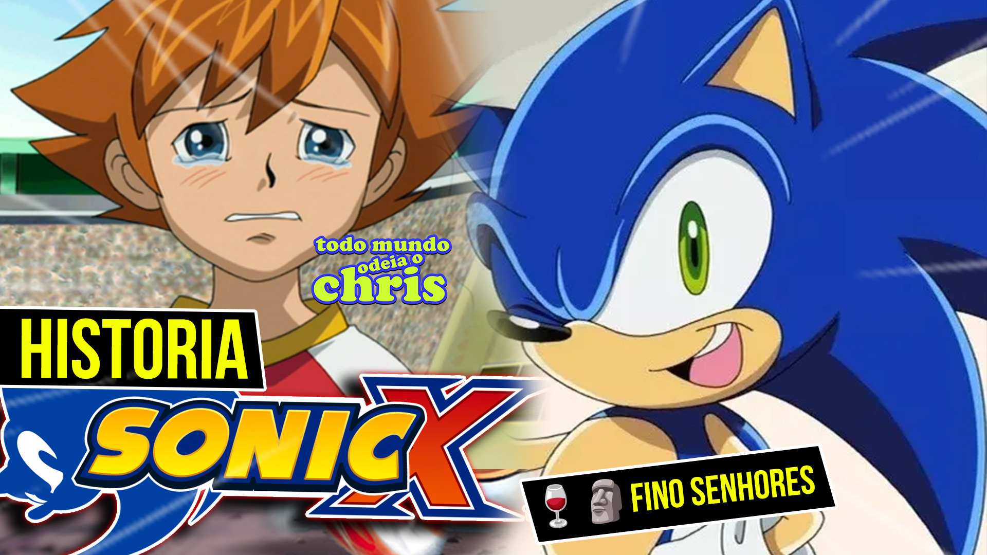 SONIC X - Esse anime é FINO SENHORES