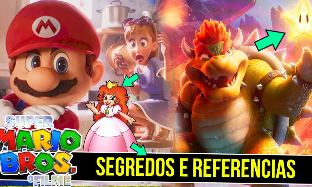 Referencias de Trailers e Comerciais do Filme do Super Mario