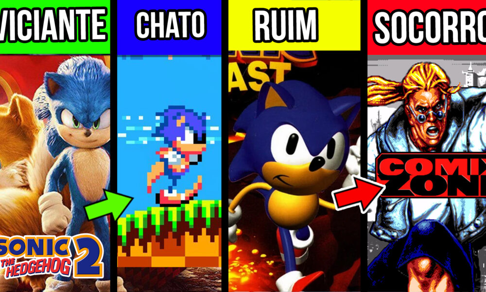 Do Pior ao MELHOR - Todos os jogos do Sonic Mega Collection