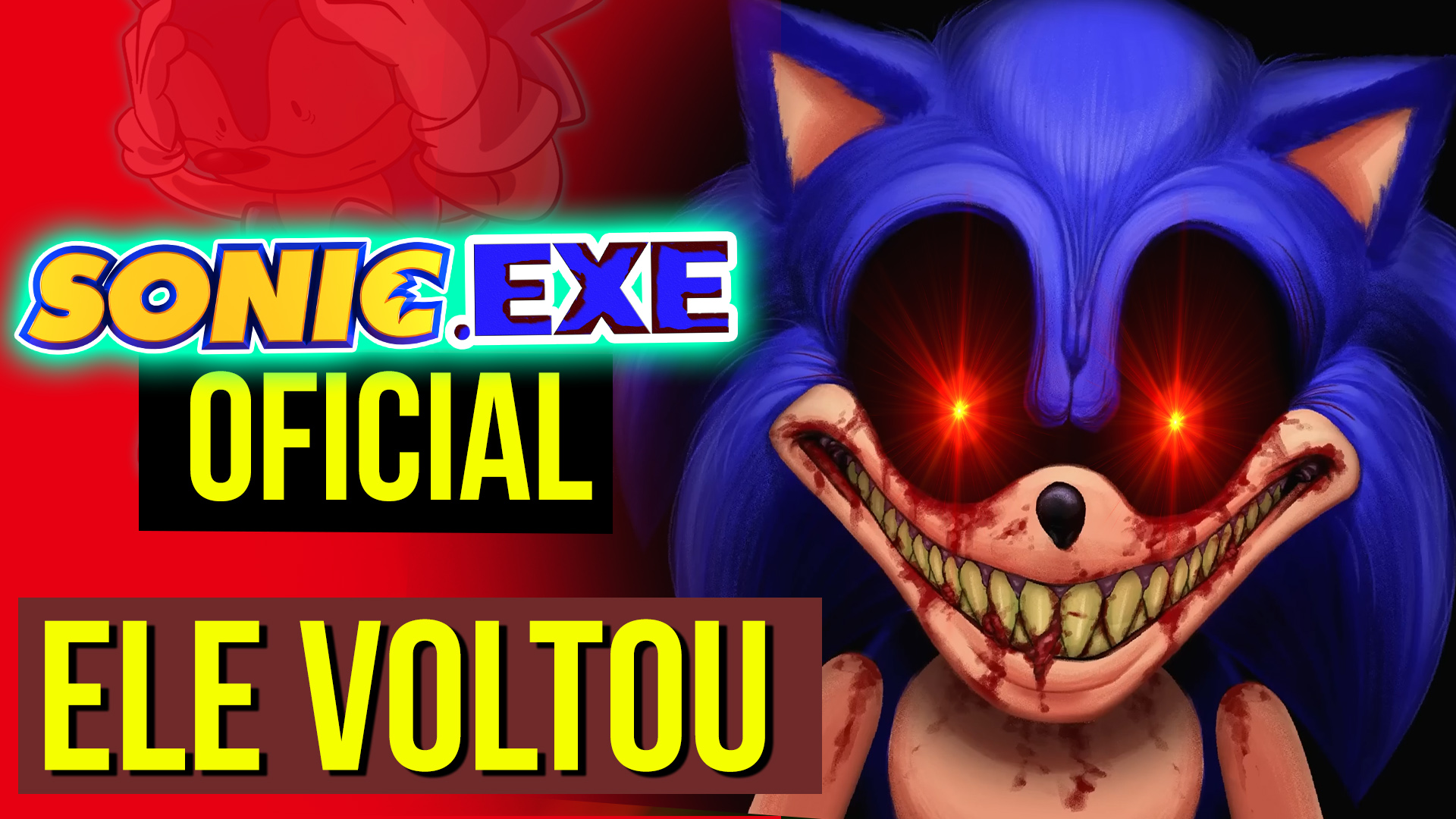 Retorno do SONIC.exe Oficial? | Historia SONIC exe 2011