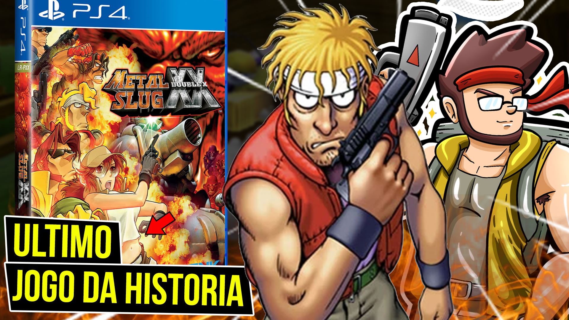 METAL SLUG XX HISTORIA - Ultima luta CONTRA CHAPOLIN