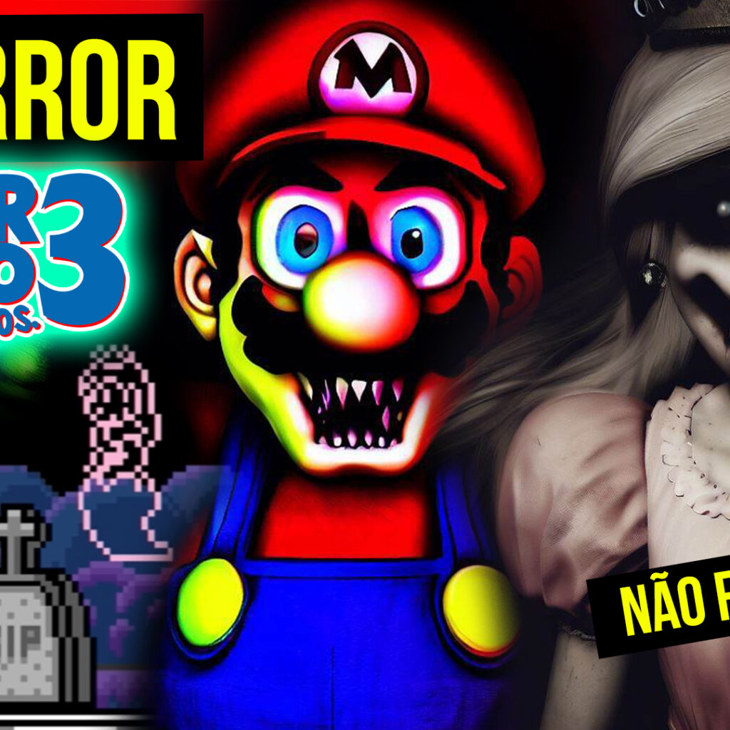 NOVOS JOGOS de TERROR do SONIC exe e MARIO
