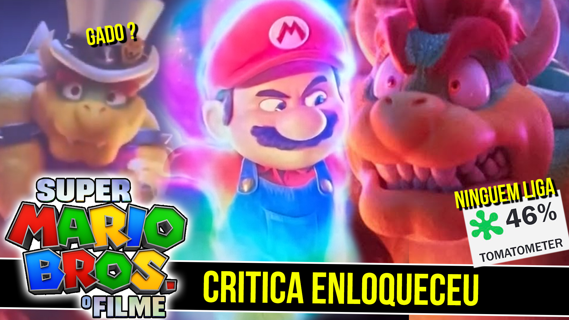 Referencias de Trailers e Comerciais do Filme do Super Mario