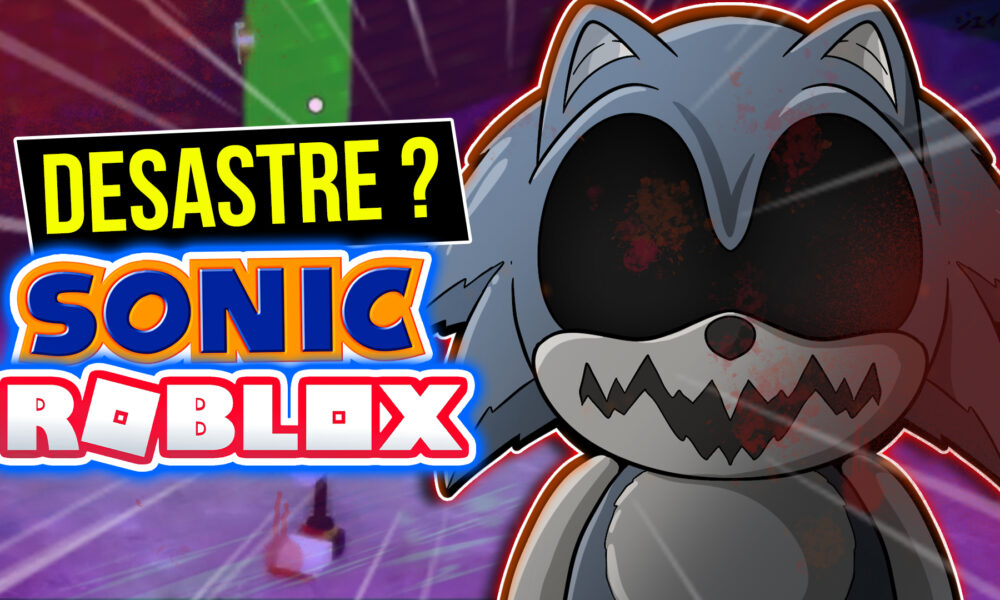 NINGUEM foge do SONIC no ROBLOX - Sonic.exe: The disaster