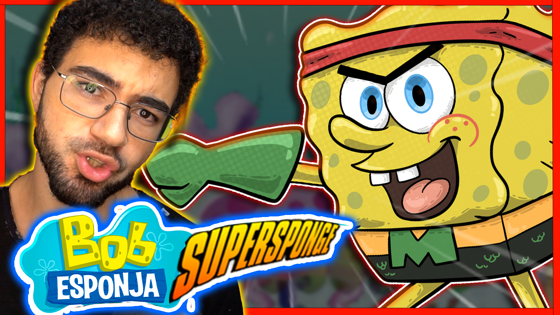 SUPER BOB ESPONJA| HISTORIA SpongeBob SUPER SPONGE