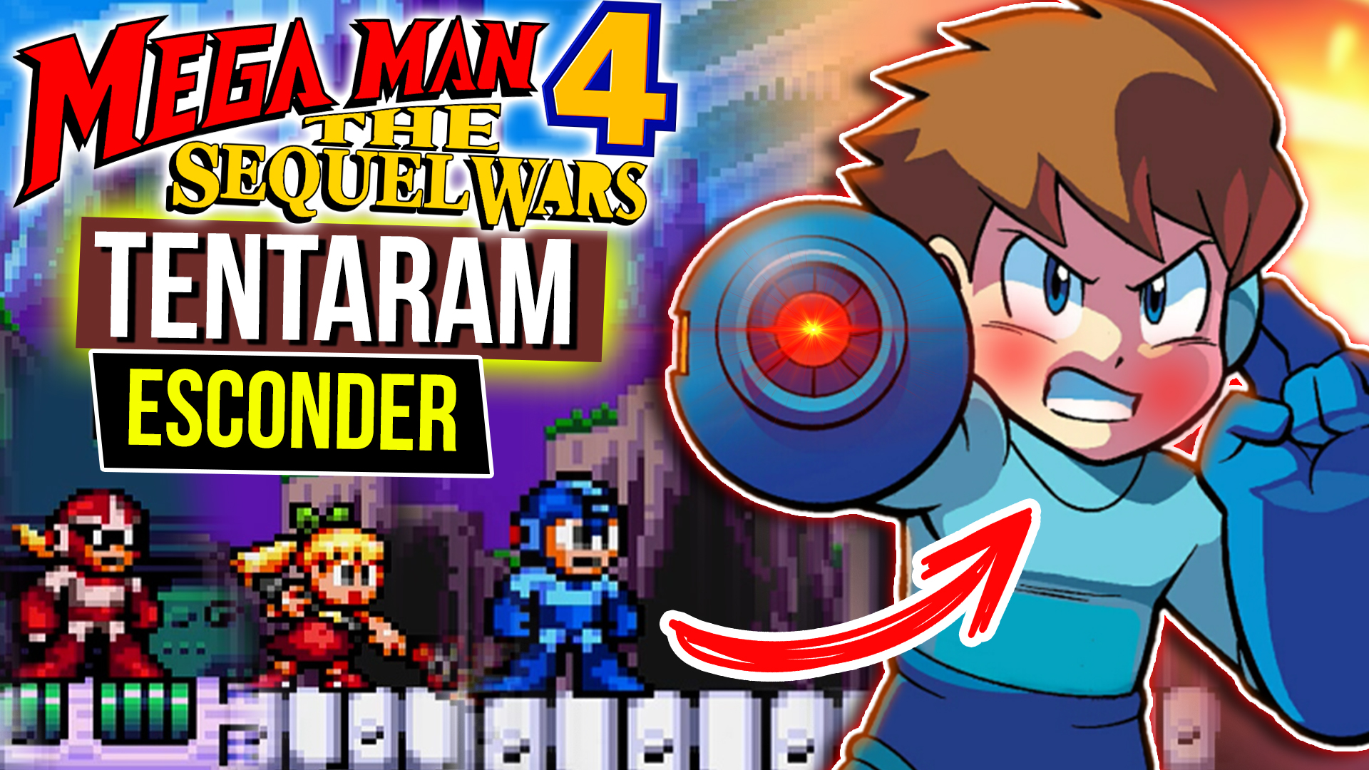 Mega Man 4 REMAKE - Fez Perder a Fé na Franquia