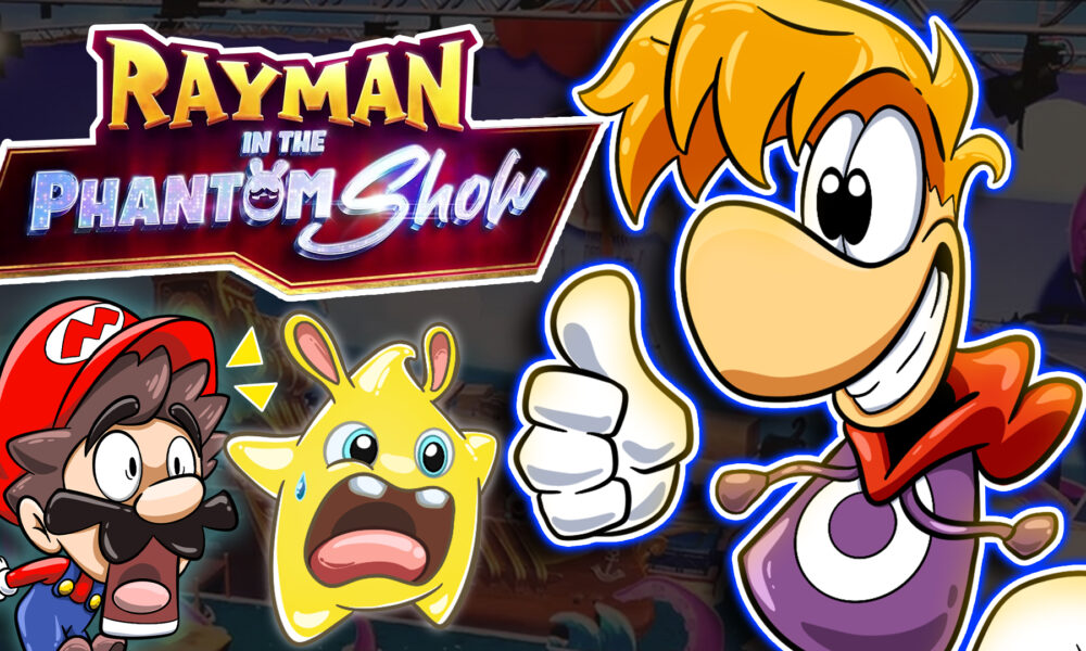 Rayman vs SUPER MARIO | Historia RAYMAN IN THE PHANTOM SHOW