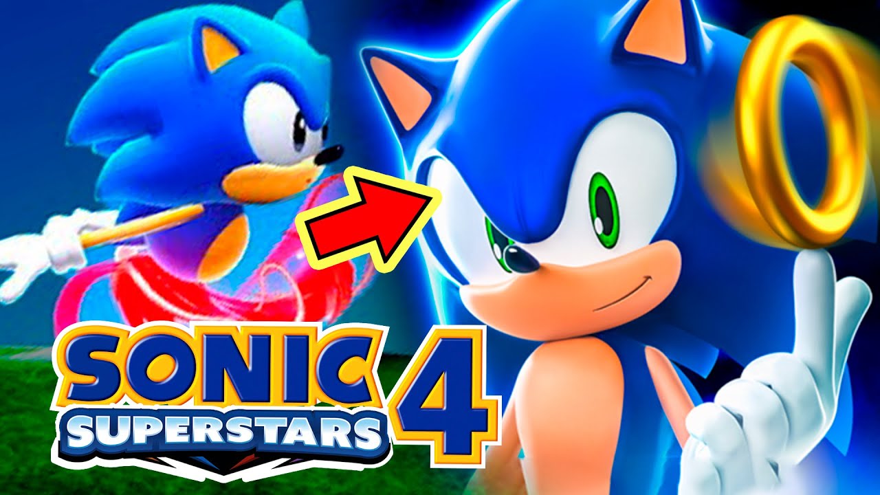 SONIC SUPERSTARS é o NOVO SONIC 4