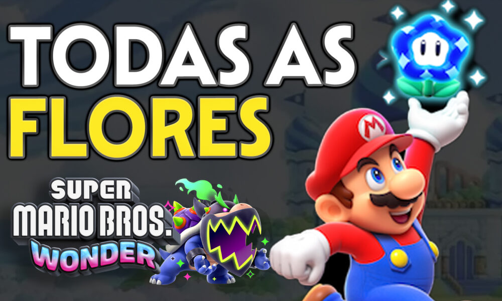 TODAS as FLORES FENOMENAIS do SUPER MARIO WONDER