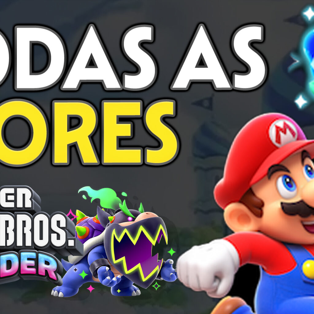 SUPER MARIO WONDER - OS NOVOS PODERES da TURMA do Mario Bros