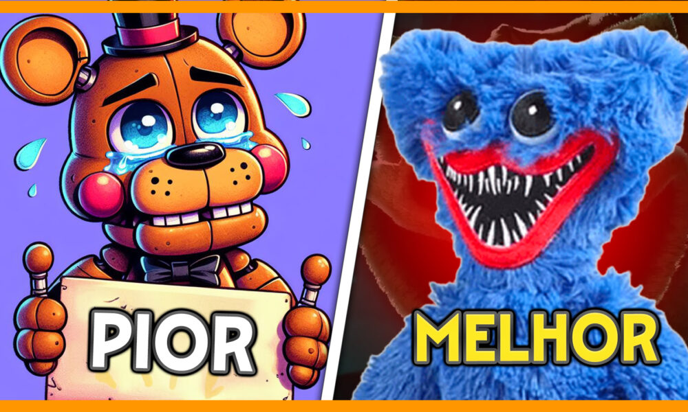POPPY PLAYTIME vs FNAF - Qual é o MELHOR?
