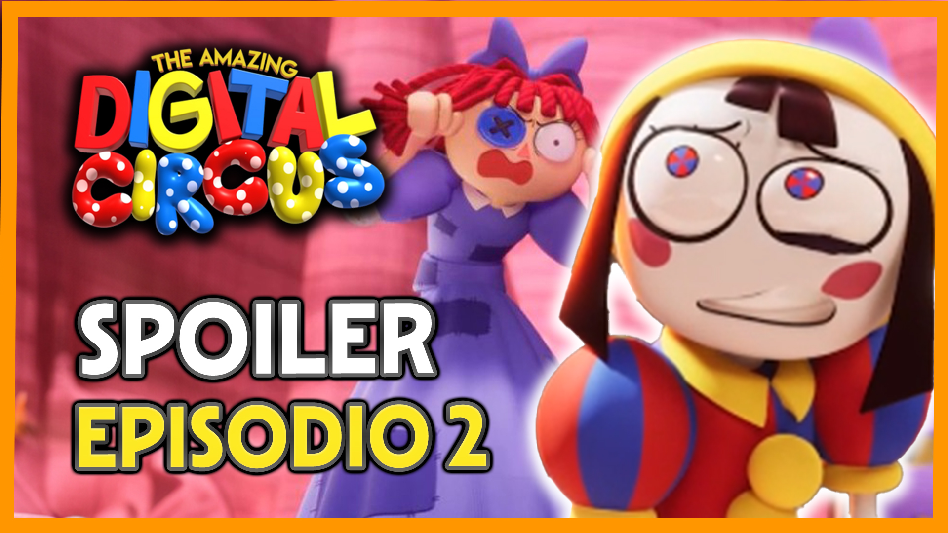 10 Spoilers Circo Digital Segundo Episódio - The Amazing Digital Circus