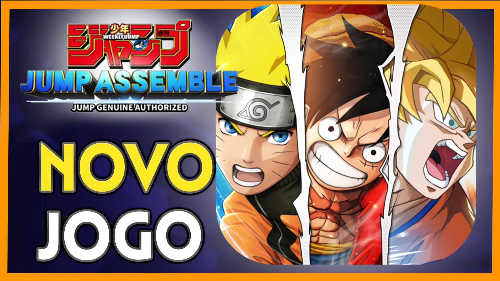 Jump Assemble - Moba de Naruto Dragon Ball One Piece e muito anime