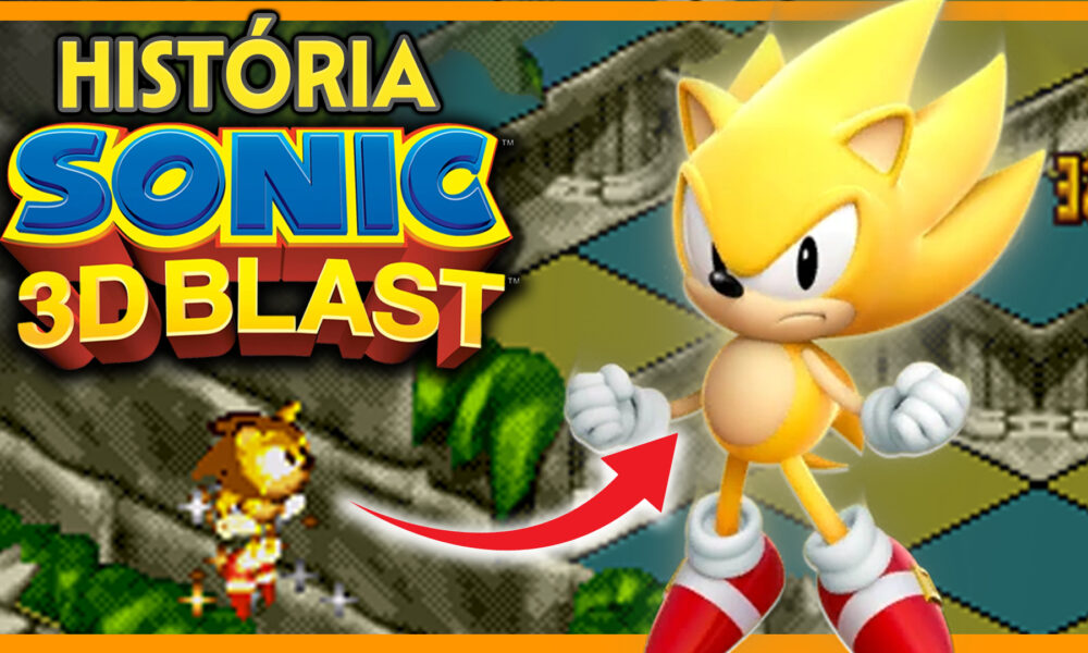 Sonic 3D com Super Sonic - História Sonic 3D Blast Director’s Cut | Rk Play