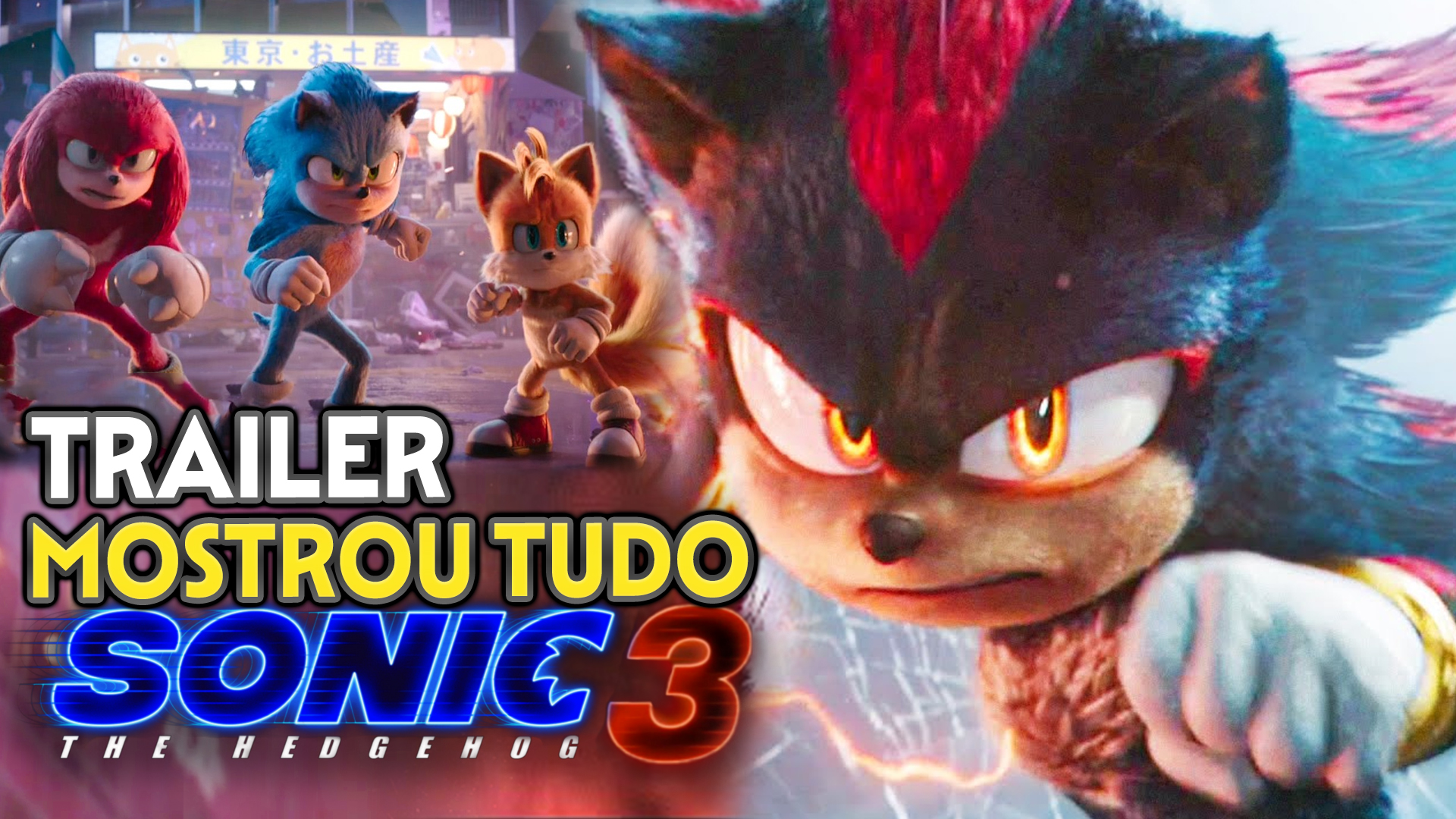 Sonic 3: Revelações e Teorias Explosivas do Novo Trailer!