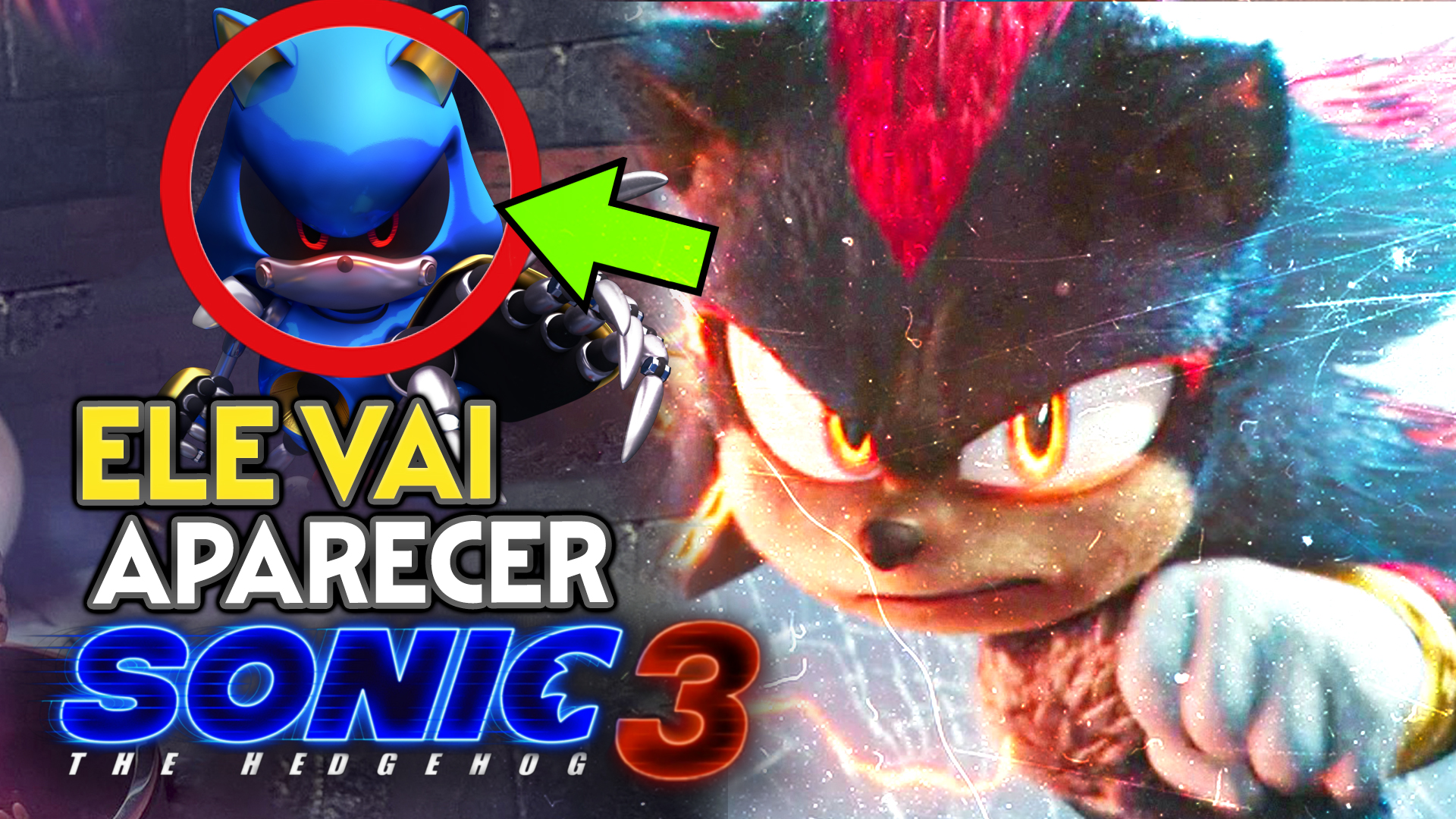 Sonic 3: O Filme - Metal Sonic está chegando?