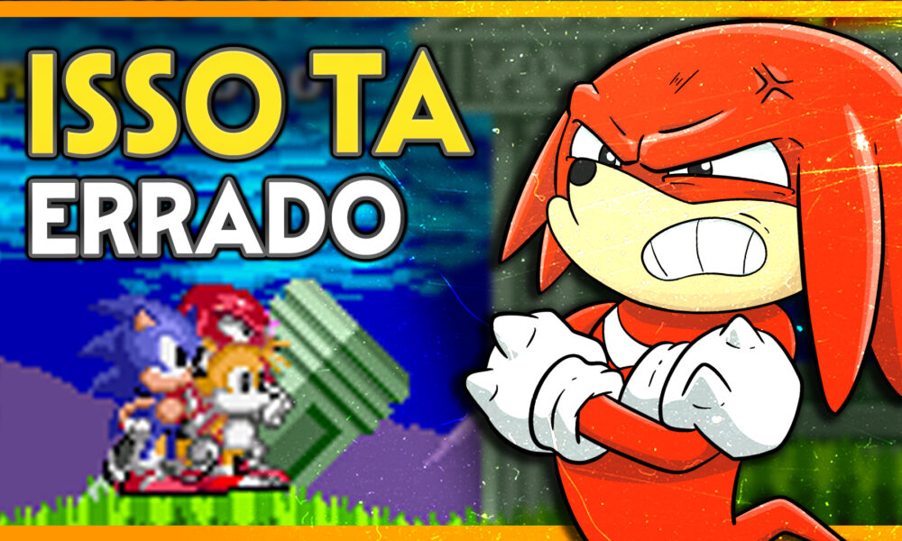 Sonic Tag Team: O Sonic Superstars Antes da Hora, no Mega Drive