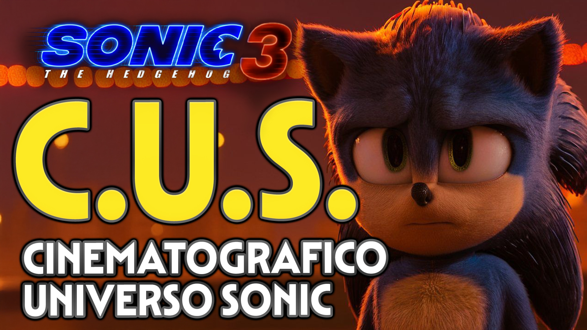 Sonic 3: O Filme - CUS: Cinematográfico Universo Sonic