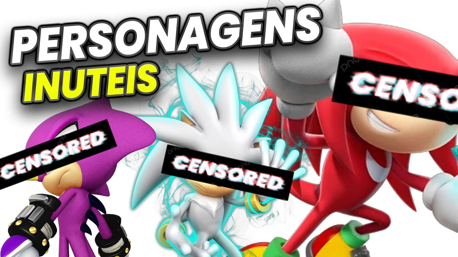 Os Personagens Mais Inúteis dos Jogos do Sonic